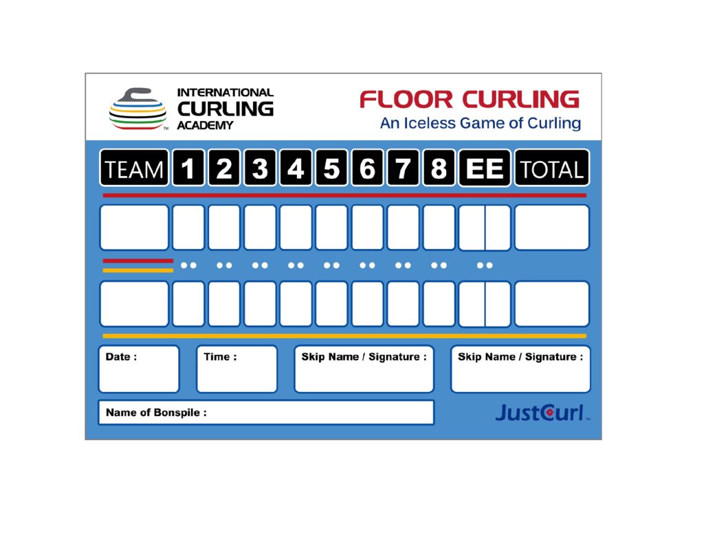 Score Sheet (50pcs) – JustCurl